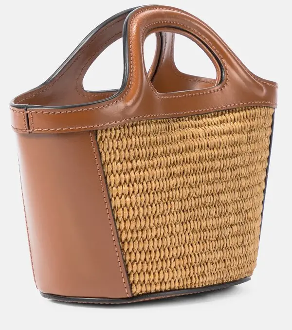 Marni Tropical Summer Micro Raffia Tote