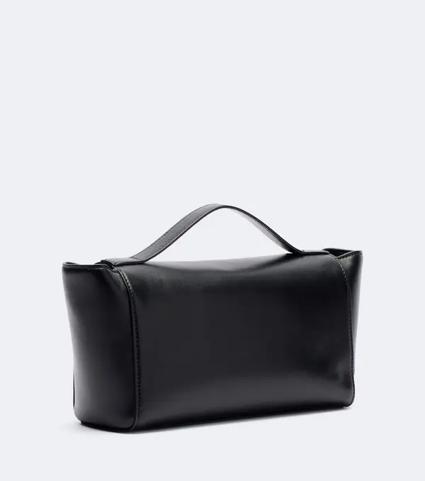 Savette Symmetry Trapeze Small Top-handle Bag - Black