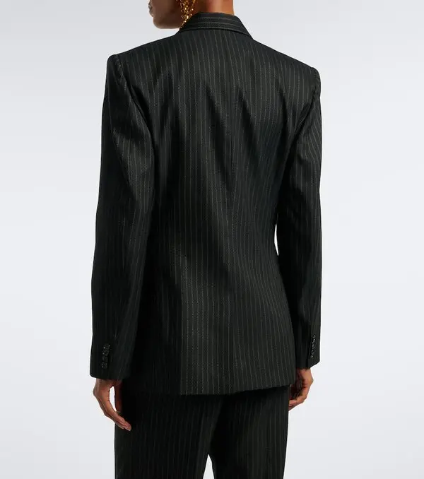 Isabel Marant Étoile Ranya Pinstripe Wool-blend Blazer