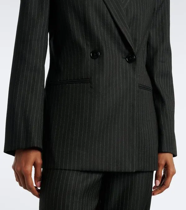 Isabel Marant Étoile Ranya Pinstripe Wool-blend Blazer