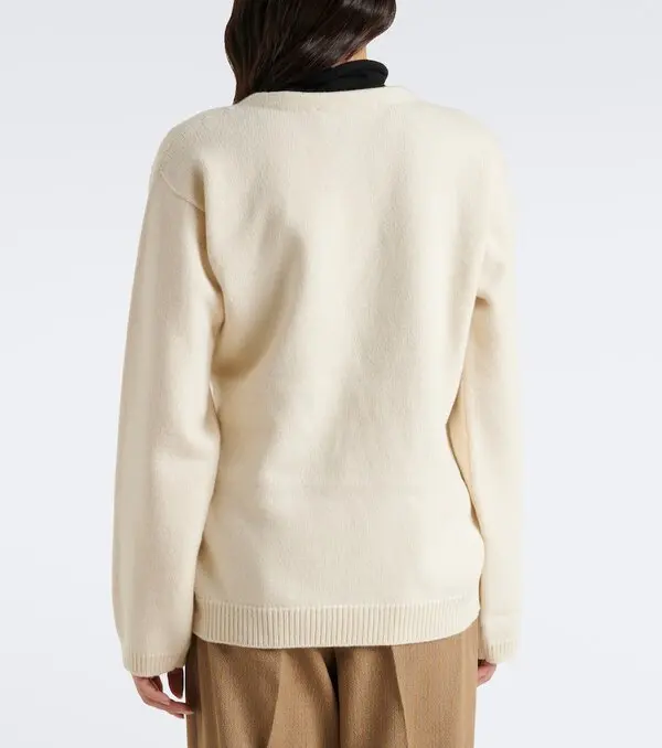 RÓHE Wool & Cashmere Wrap Cardigan