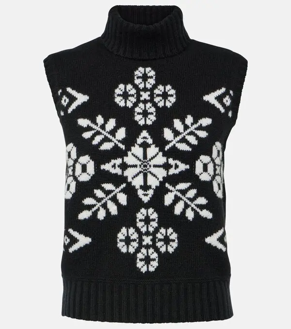 Max Mara Vivy Wool And Cashmere Sweater Vest
