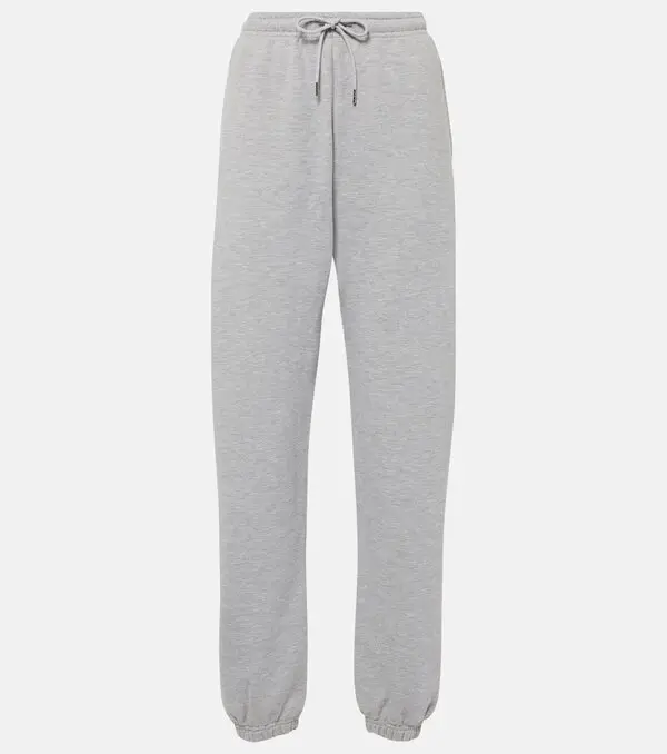Alo Yoga Chill Cotton-blend Sweatpants In Athletic Heather