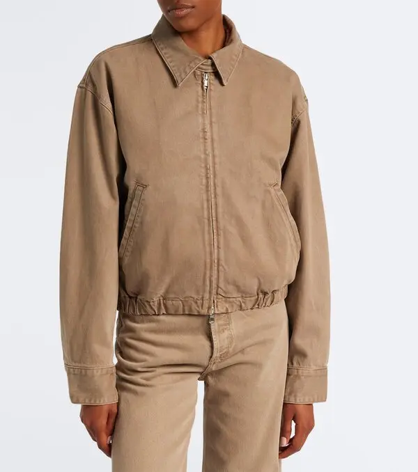 AGOLDE Nile Denim Jacket - Beige