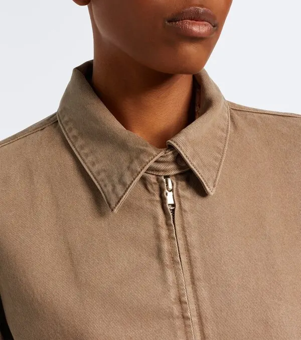 AGOLDE Nile Denim Jacket - Beige