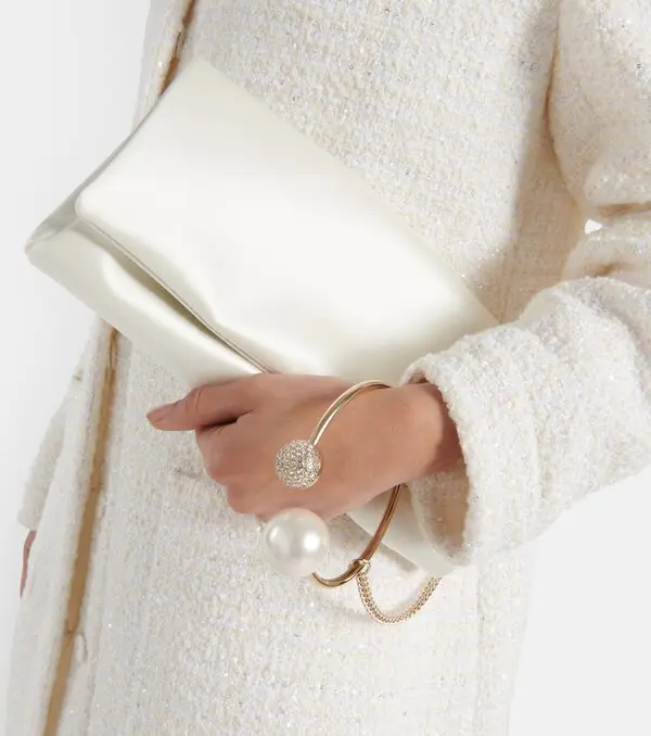 JIMMY CHOO Xandra Small Embellished Clutch