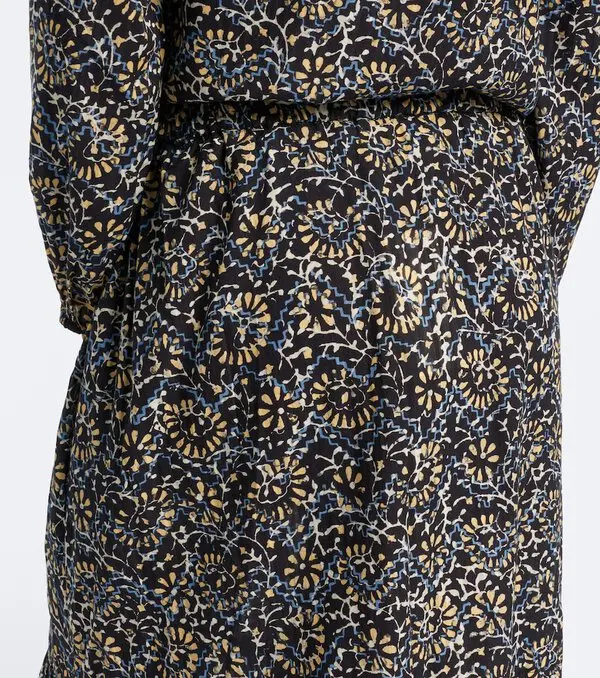 Ulla Johnson Olina Printed Tiered Midi Skirt - Multicoloured