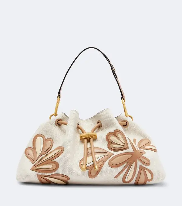 JIMMY CHOO Bon Bon Medium Bucket Bag