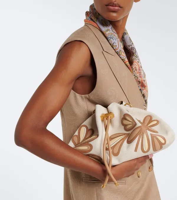 JIMMY CHOO Bon Bon Medium Bucket Bag