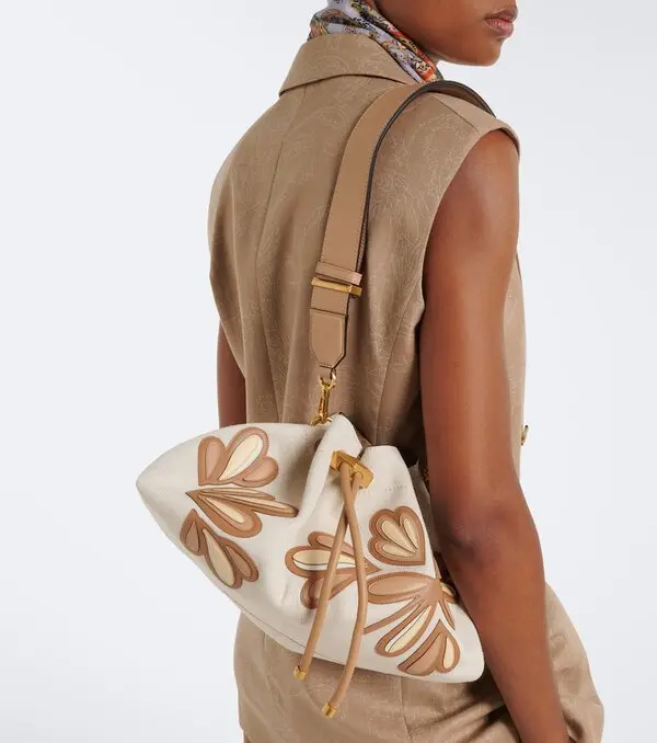 JIMMY CHOO Bon Bon Medium Bucket Bag