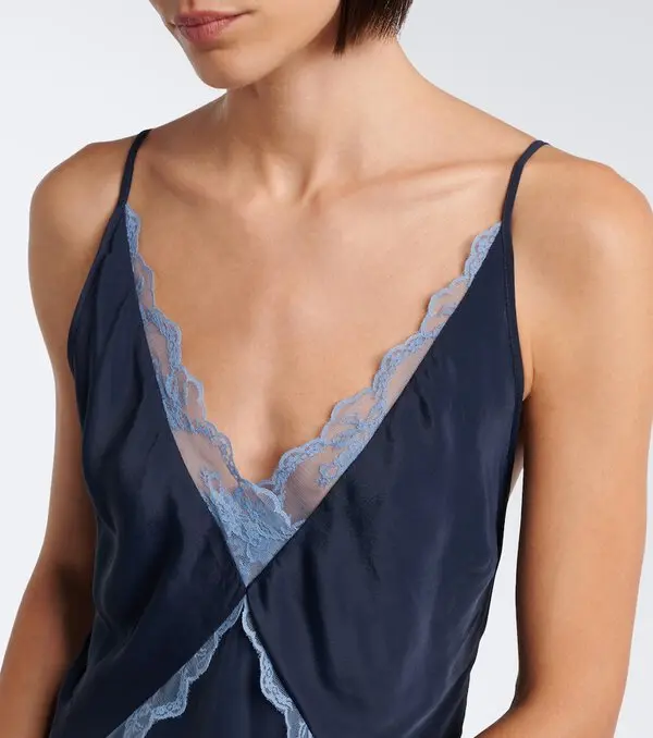 SIR. Elsie Lace-trimmed Gown