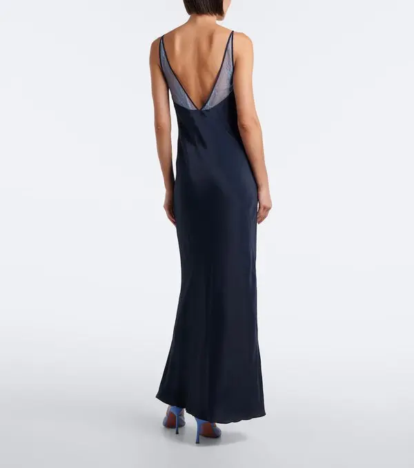 SIR. Elsie Lace-trimmed Gown