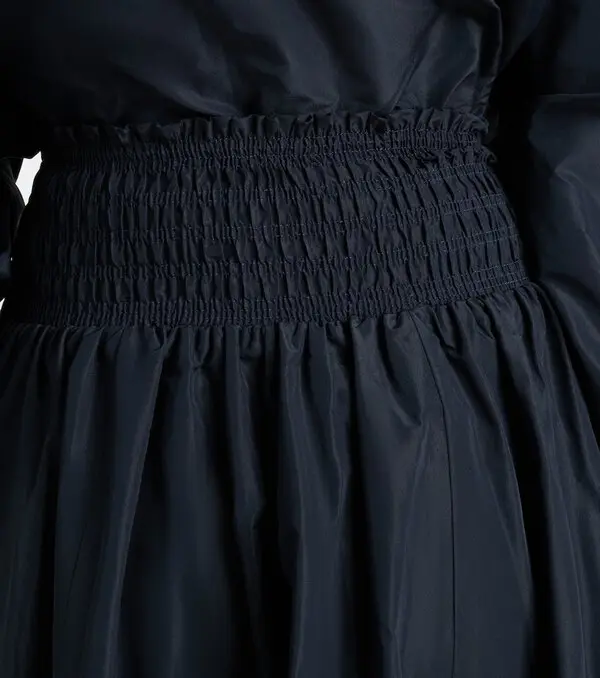 PATOU Shirred Midi Skirt
