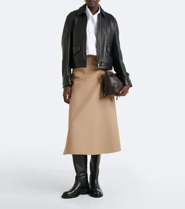 A.emery Jude Leather Knee-high Boots