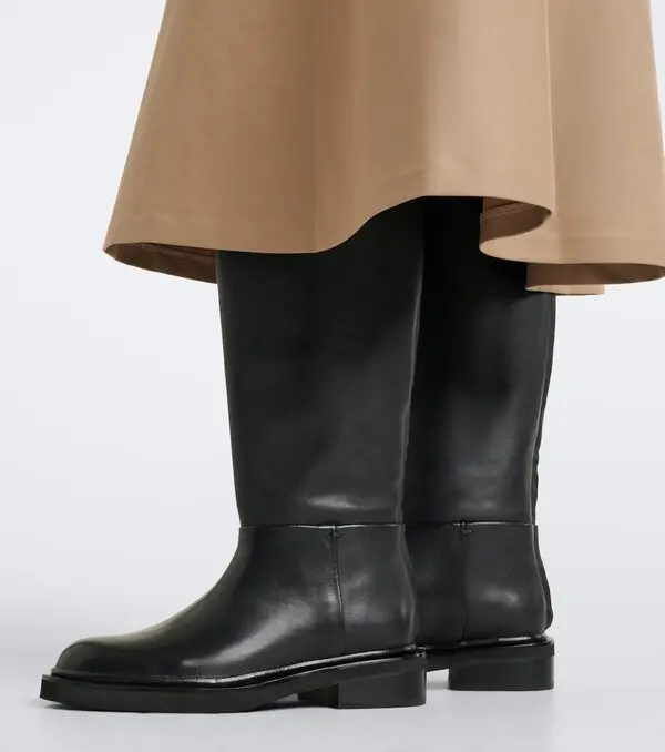 A.emery Jude Leather Knee-high Boots