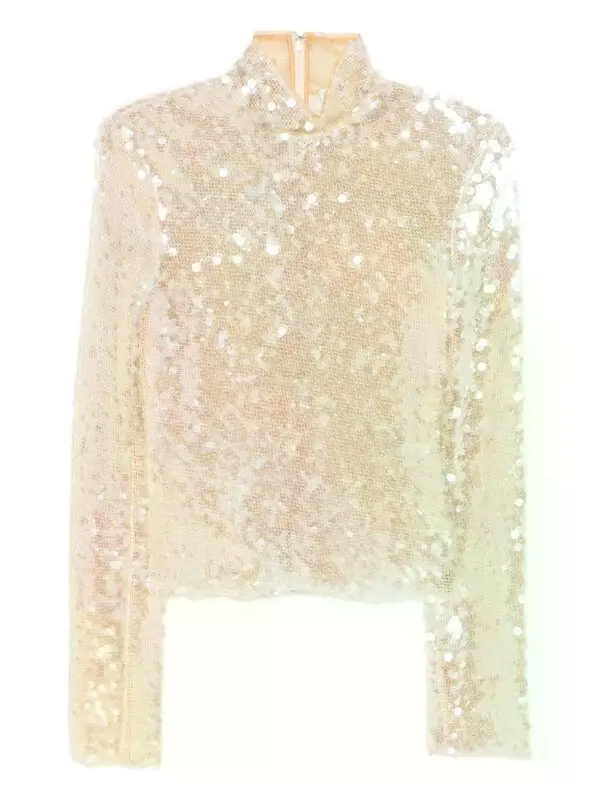 Monse Embellished Top - Neutrals