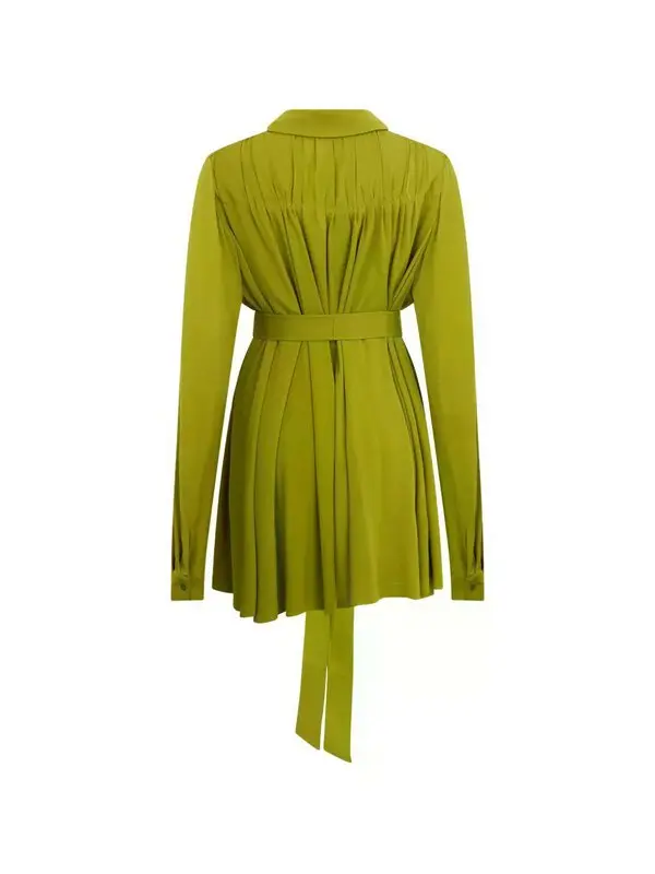 Alberta Ferretti Belted Shirt