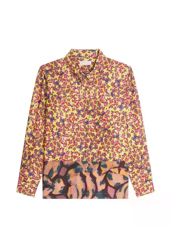 Dries Van Noten Loose Viscose Shirt