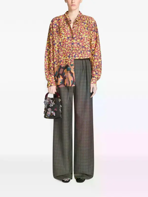 Dries Van Noten Loose Viscose Shirt