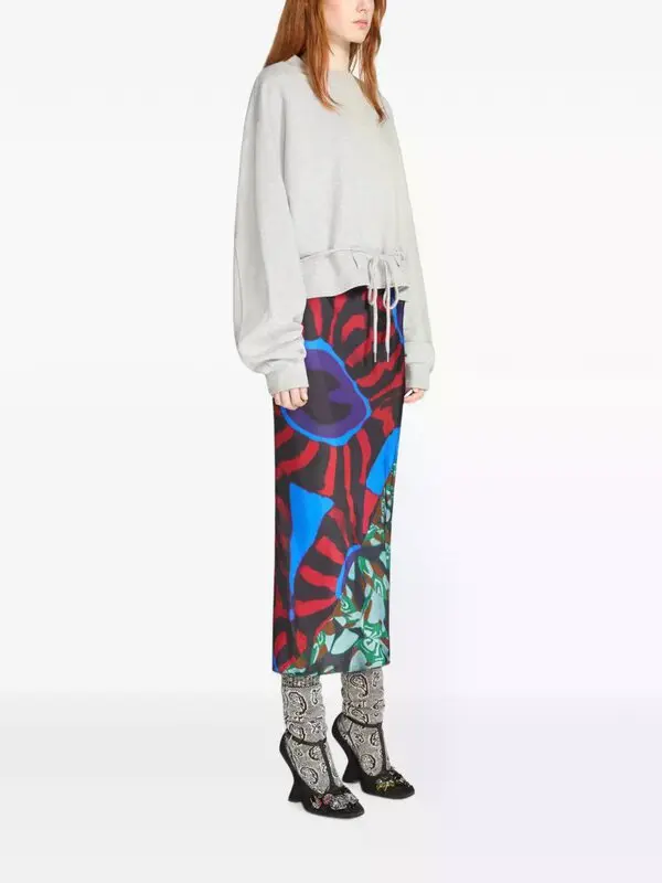 Dries Van Noten Cropped Sweatshirt