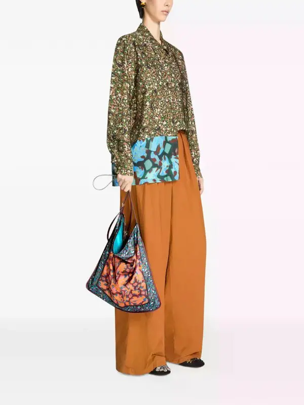 Dries Van Noten Large Scarf Bag