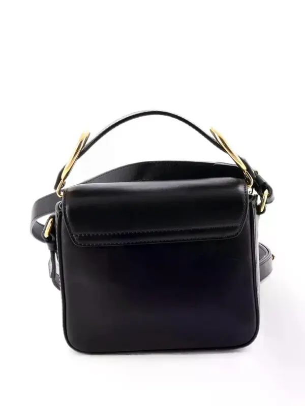 Chloé C Flap Bag Mini Crossbody Bag - Black