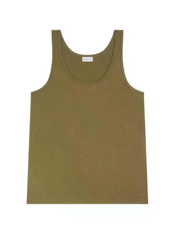 Dries Van Noten Cotton Tank Top