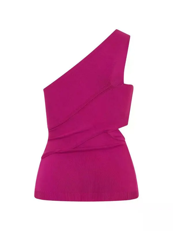 Alberta Ferretti One-shoulder Top