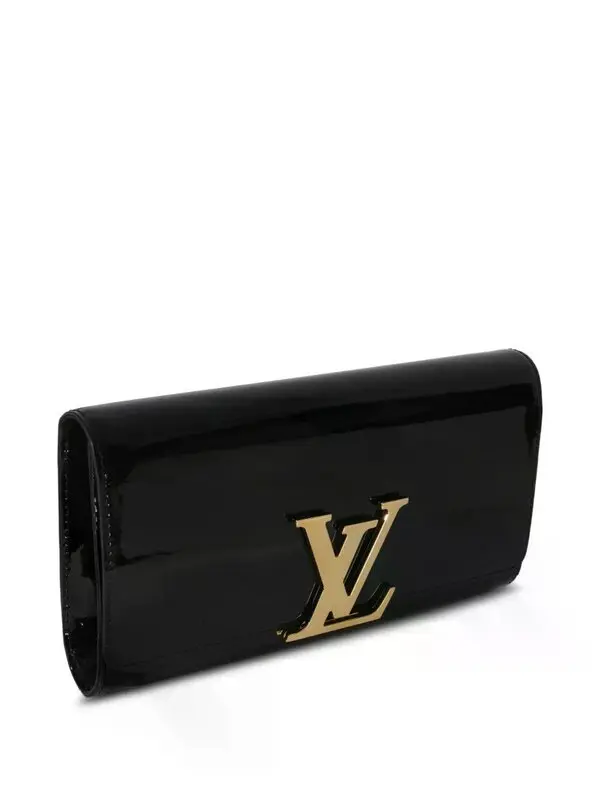 LOUIS VUITTON Louise Clutch Bag - Black