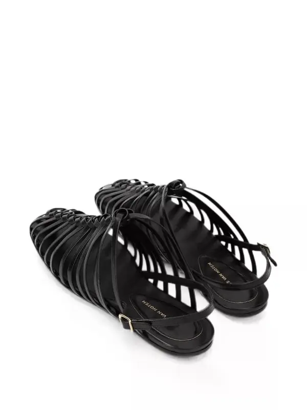 Dries Van Noten Braided Leather Sandals