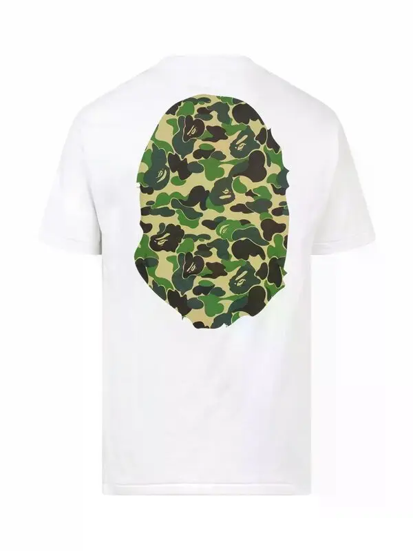 A BATHING APE Abc Big Ape Head T-shirt - White