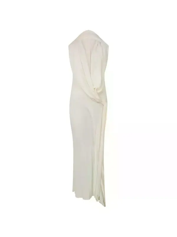 Alberta Ferretti Hooded Maxi Dress