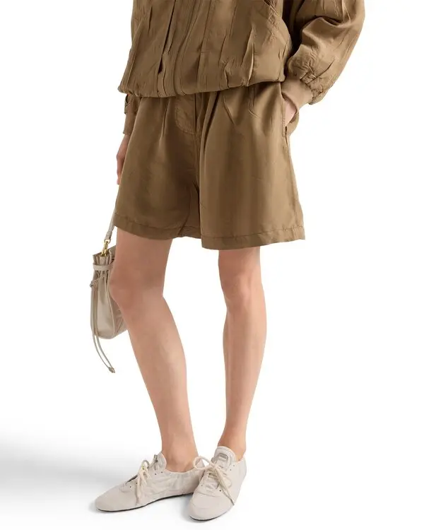 Prada Old Silk Shorts