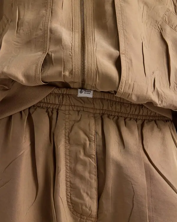 Prada Old Silk Shorts