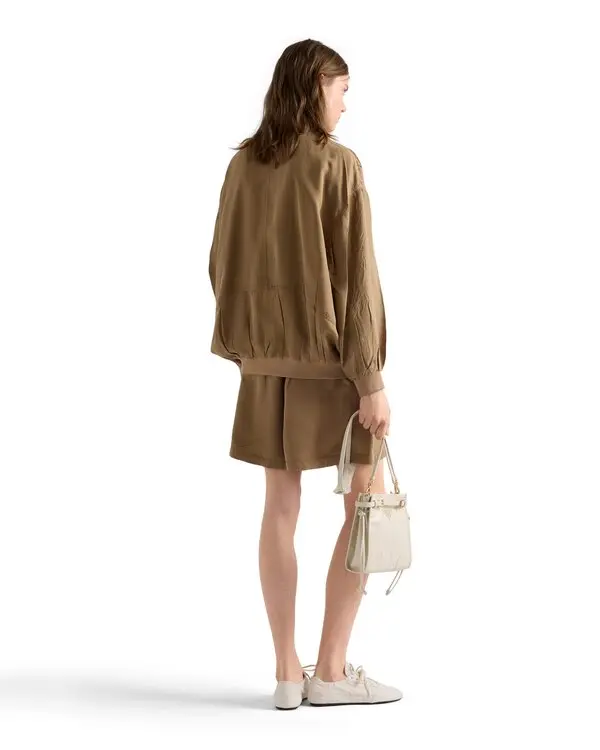 Prada Old Silk Shorts