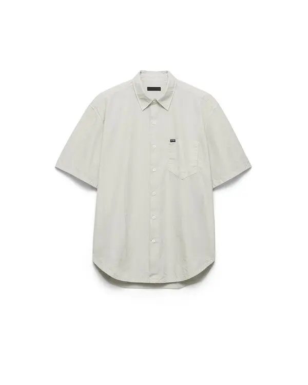 Prada Short-sleeved Cotton Shirt