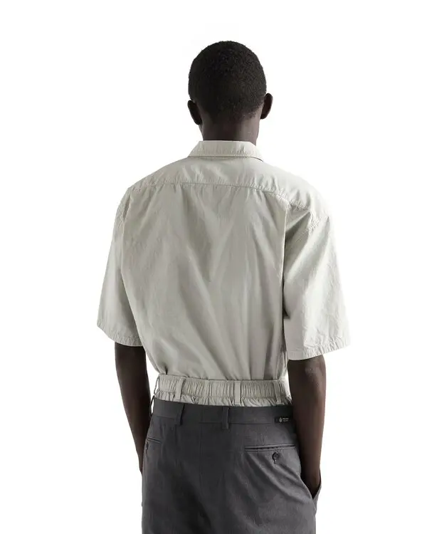 Prada Short-sleeved Cotton Shirt