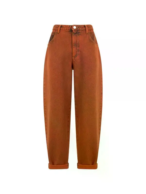 Alberta Ferretti High-waisted Palazzo Jeans