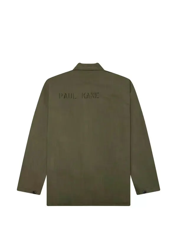 Needles N-3 Herringbone-weave Button-up Jacket