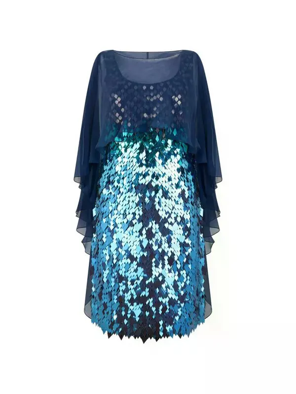 Alberta Ferretti Sequin Embellished Mini Dress