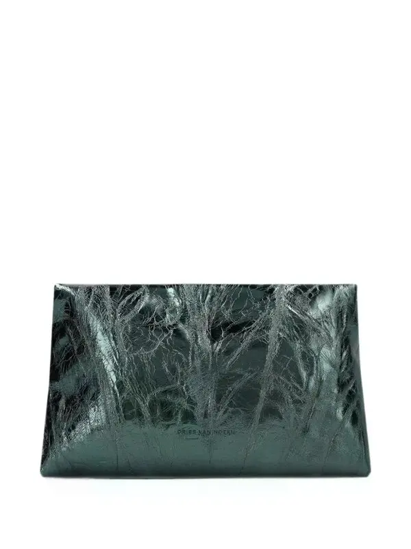 Dries Van Noten Large Leather Envelope Bag