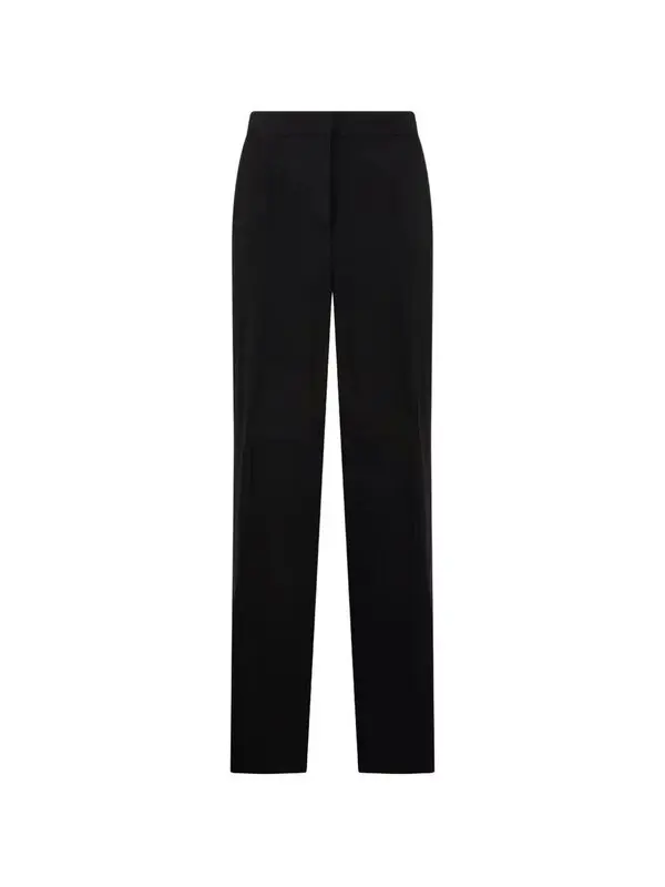 Alberta Ferretti High-waisted Straight-leg Trousers