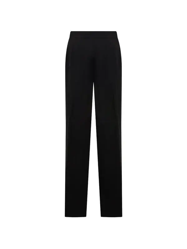 Alberta Ferretti High-waisted Straight-leg Trousers