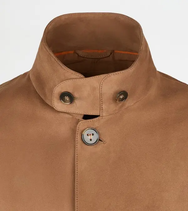 TOD'S Castello Jacket In Pashmy Suede