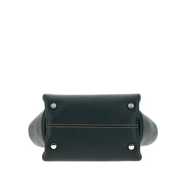 TOD'S Grained Leather Mini Shopping Bag