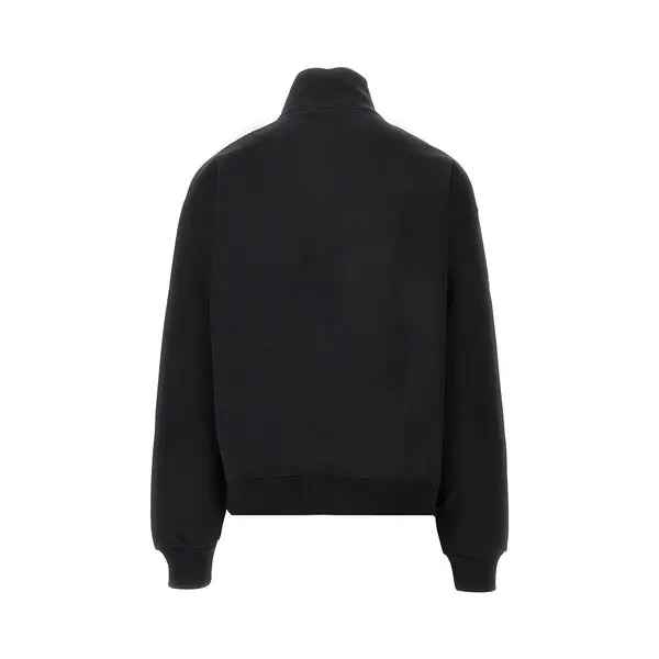 Jacquemus Gro Grain' Half-zip Weathirt - Black