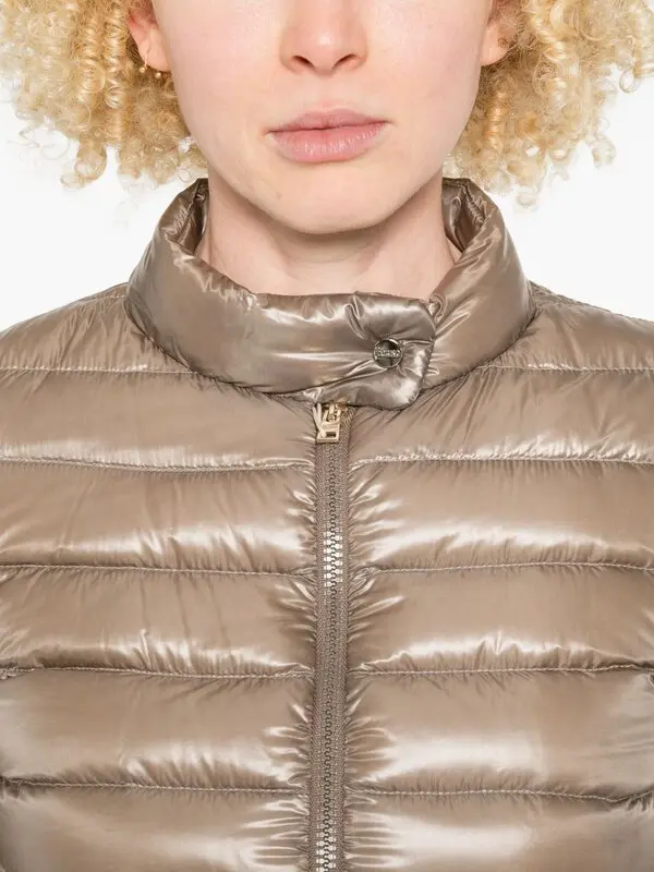 Herno Quilted Nylon Down Jacket - Grey