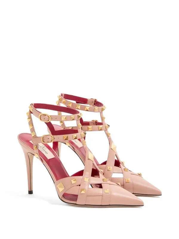 Valentino Garavani Studded Leather Pumps