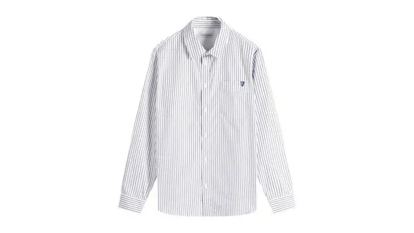 Burberry B Shield Logo Stripe Shirt