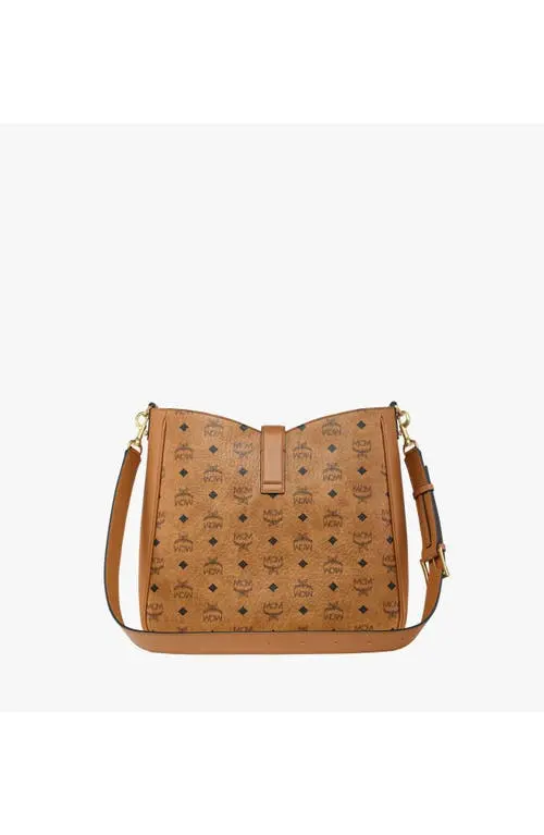 Mcm Large Tracy Hobo In Visetos